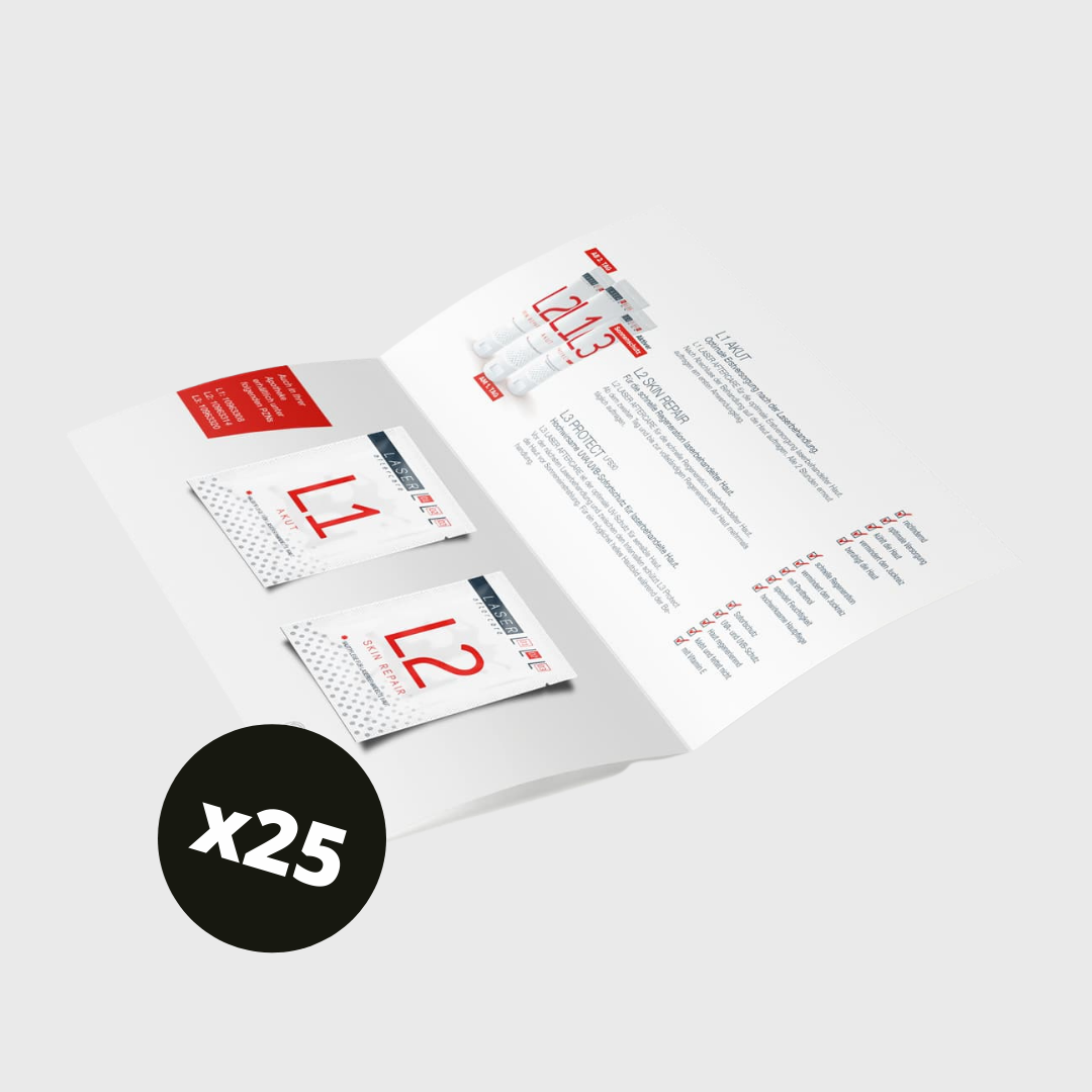 Sachet Flyer Laser 25st. – TattooMed